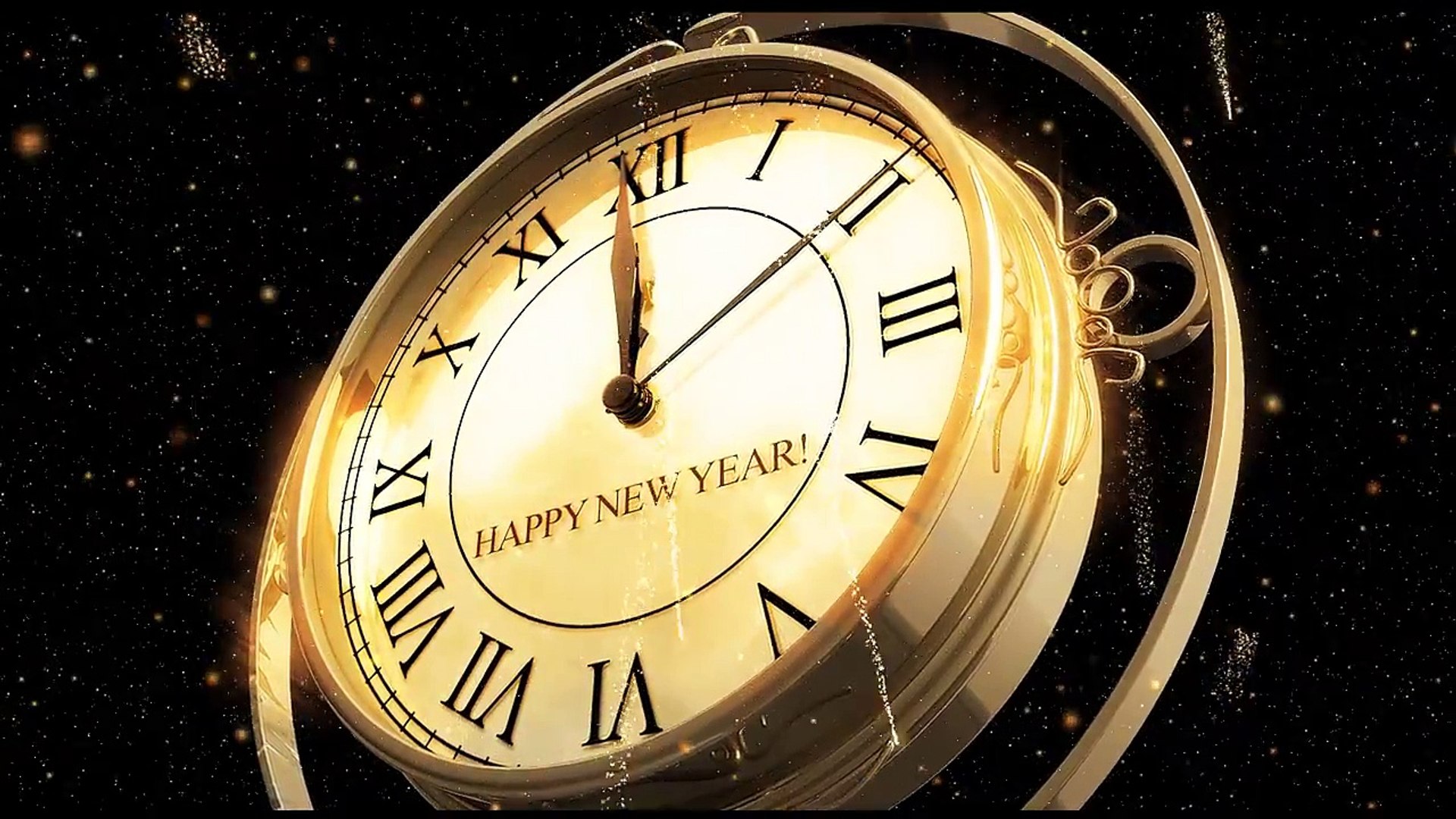 New Year Clock