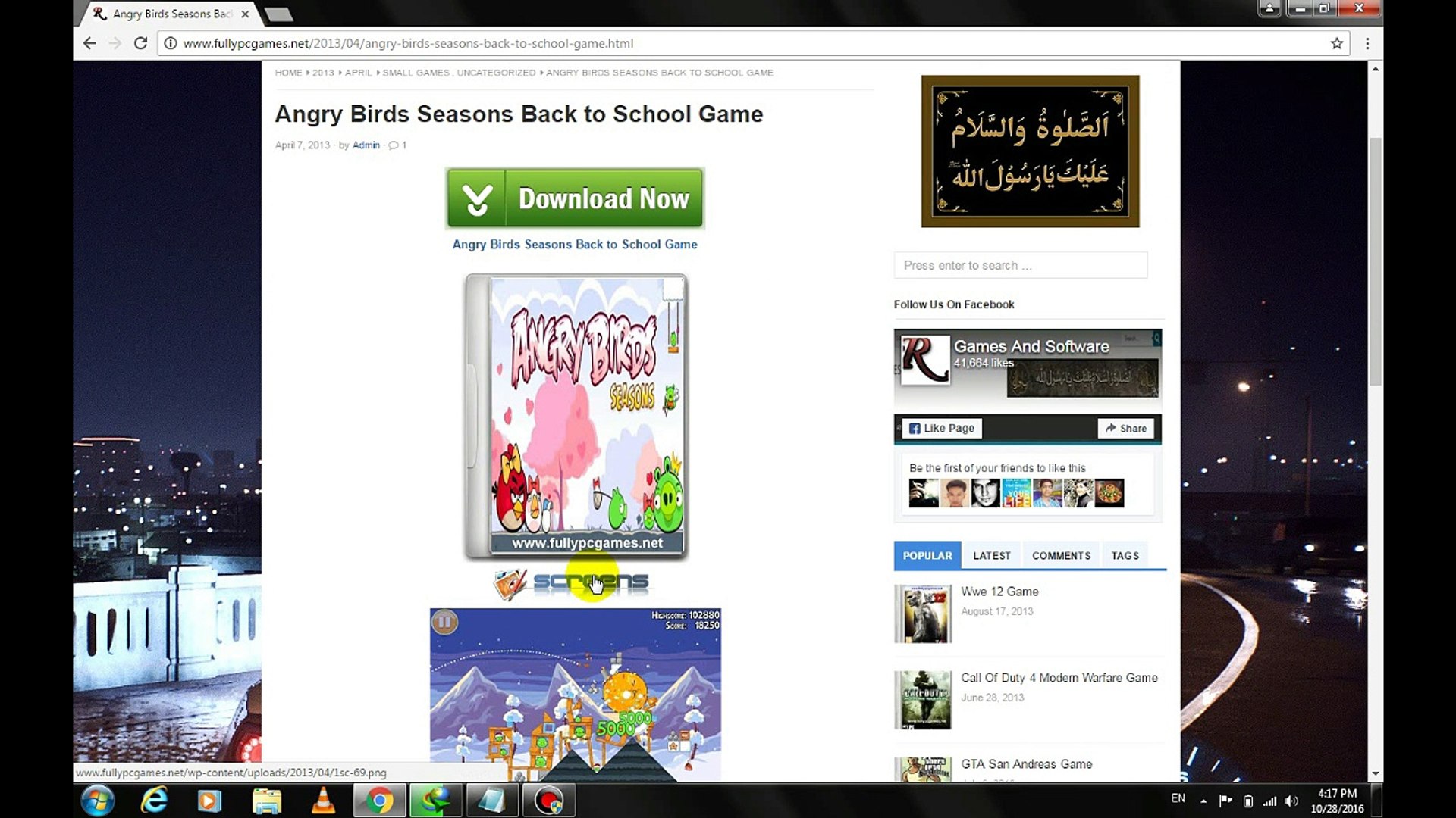 Angry Birds Seasons Back To School