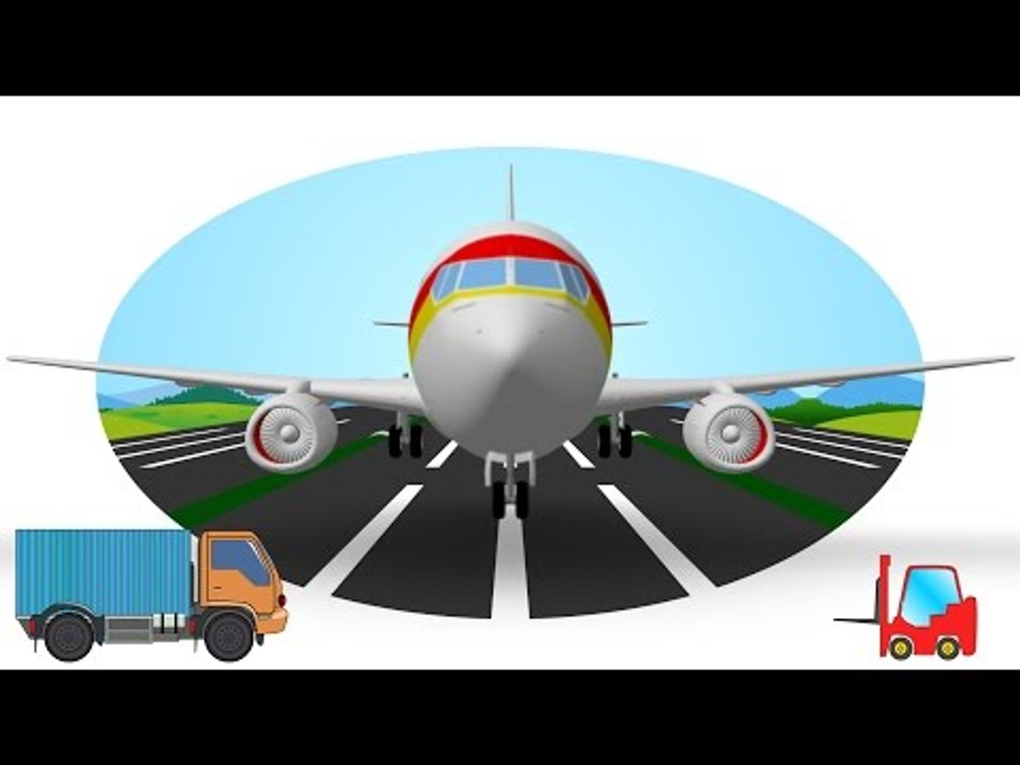 Cargo Airplane Clipart For Kids