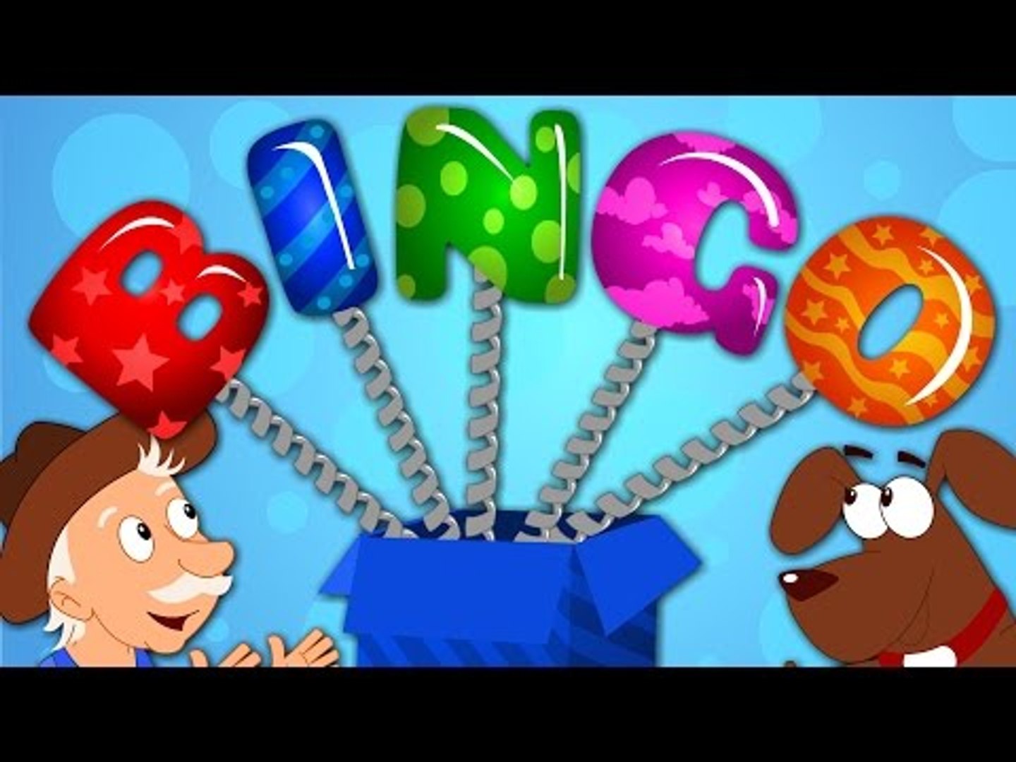 BINGO Dog Song - Nursery Rhymes - Cartoon Animation Rhymes & Songs for ...
