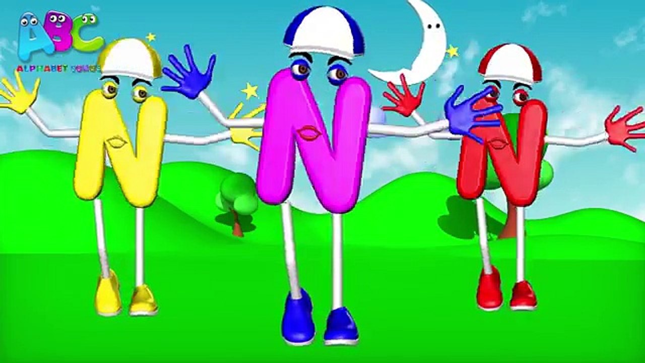 3D Alphabet Songs N TO Z | ABC Songs Collection | ABC Phonic Songs |ABC ...