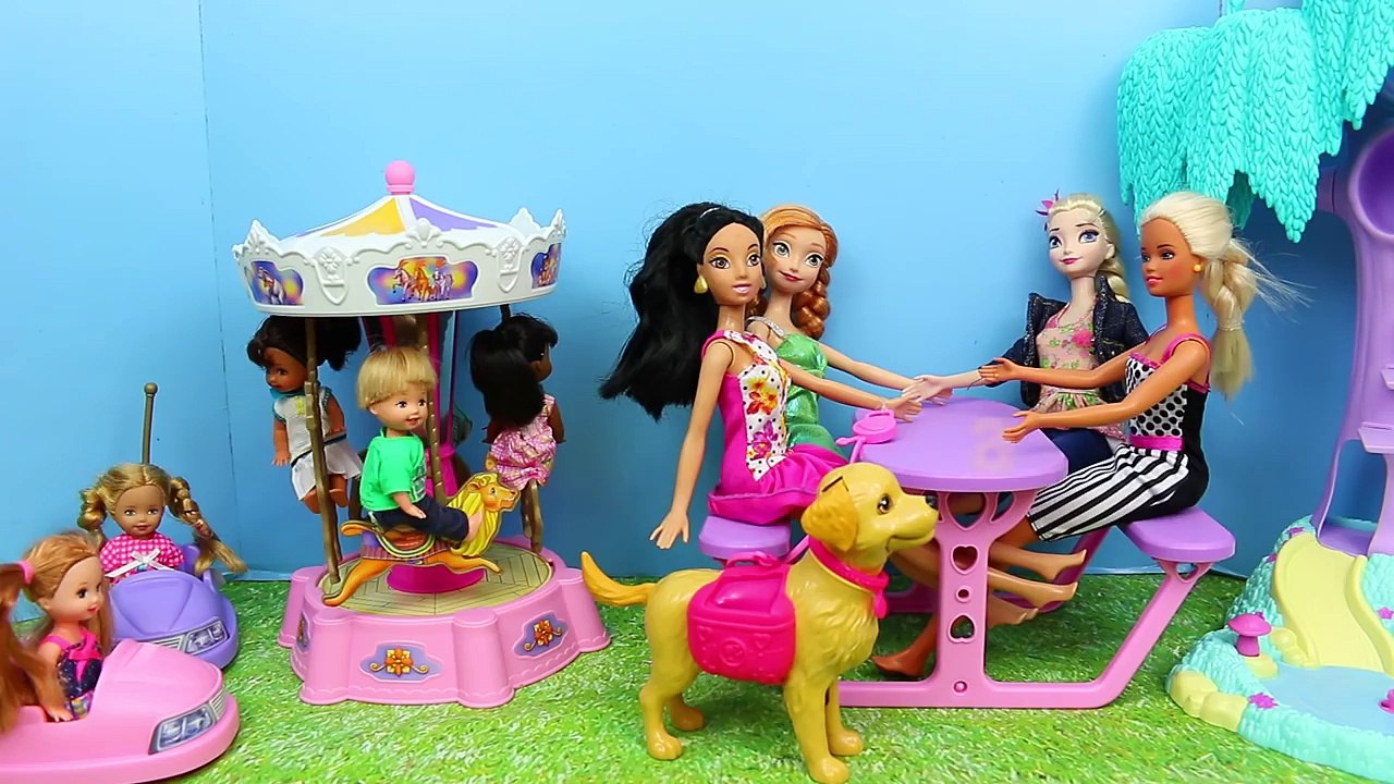 Barbie Scared of Dog Poop!!! Worst Barbie Career Ever + Elsas Frozen ...