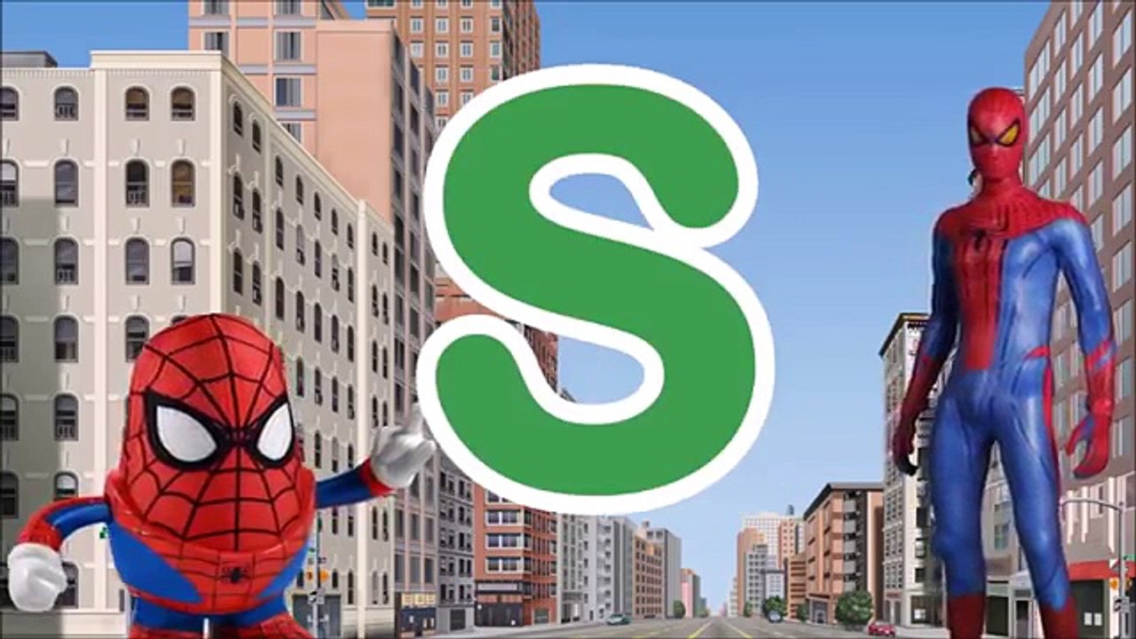 ABC Song Spiderman - Alphabet Song Spiderman - Family Song Spiderman ...