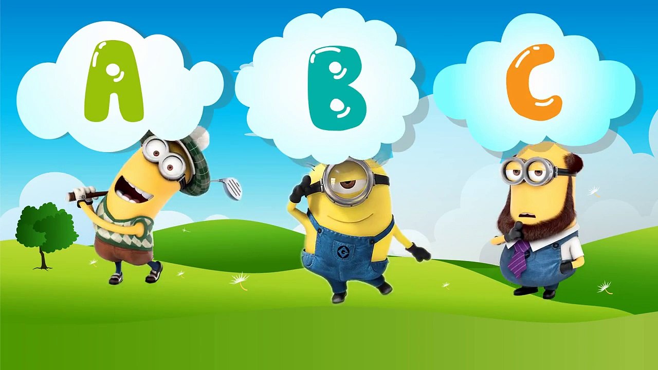 ABC Song | ABC Songs for Children | Minions Song Alphabet Song Nursery ...