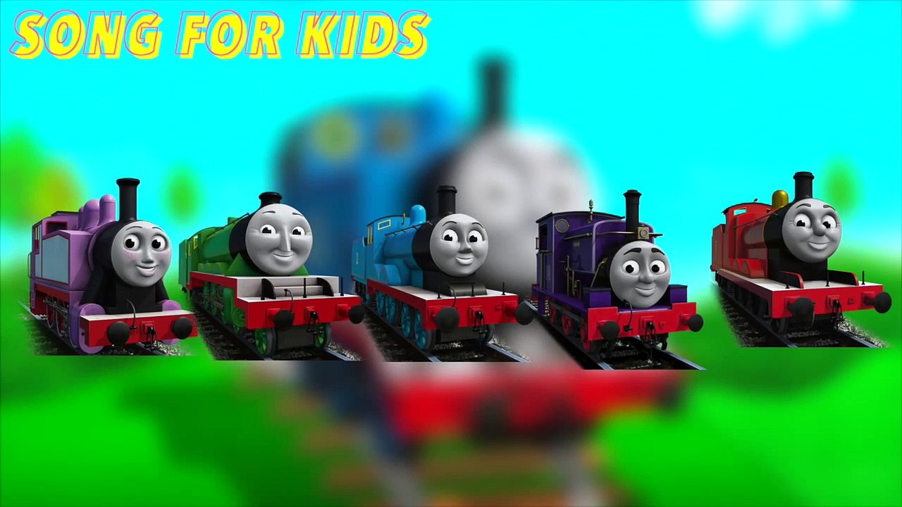 Thomas and Friends Finger Family Theme Song ★ Nursery Rhymes Songs ...
