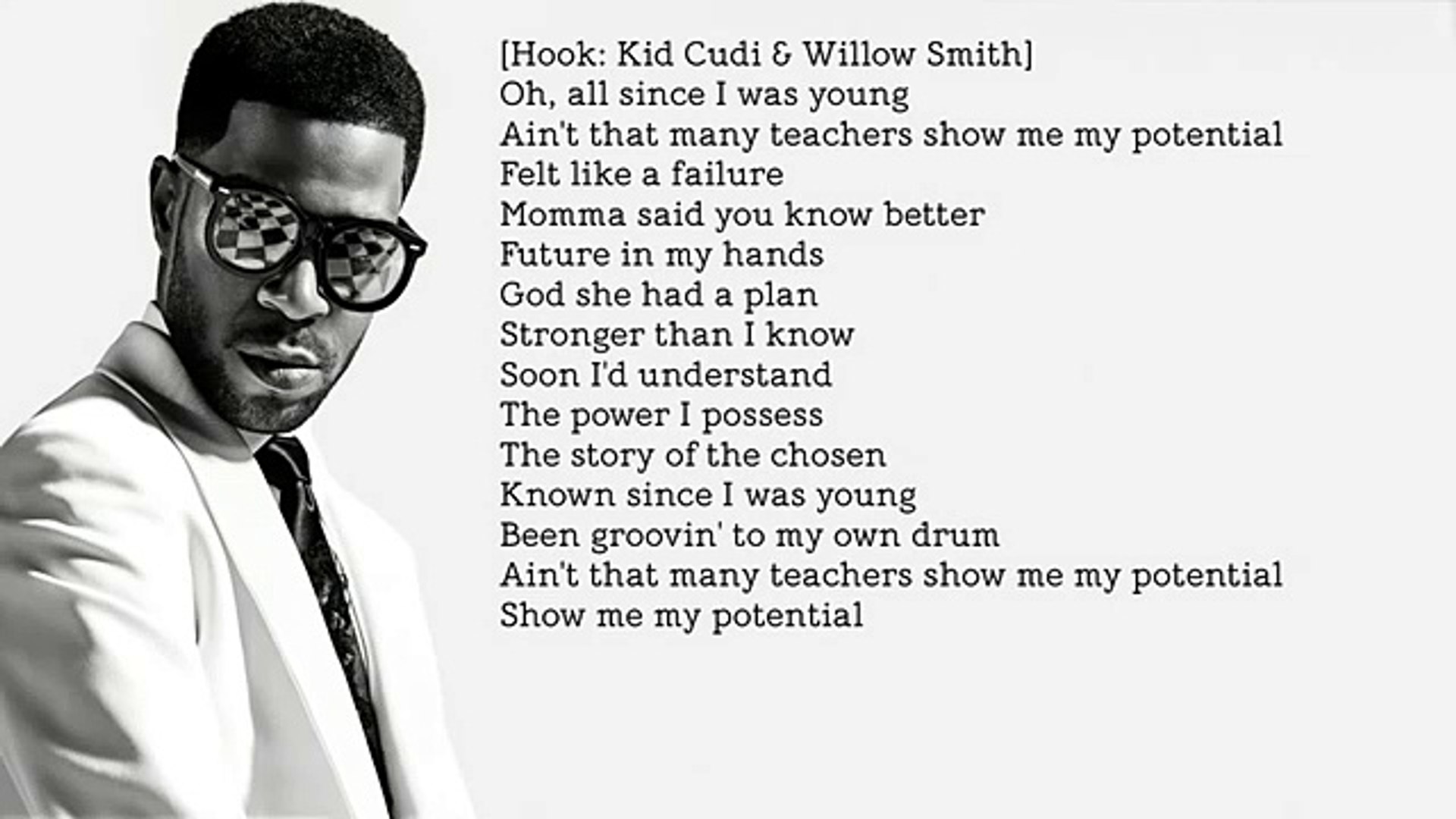 Kid Cudi Just What I Am Lyrics