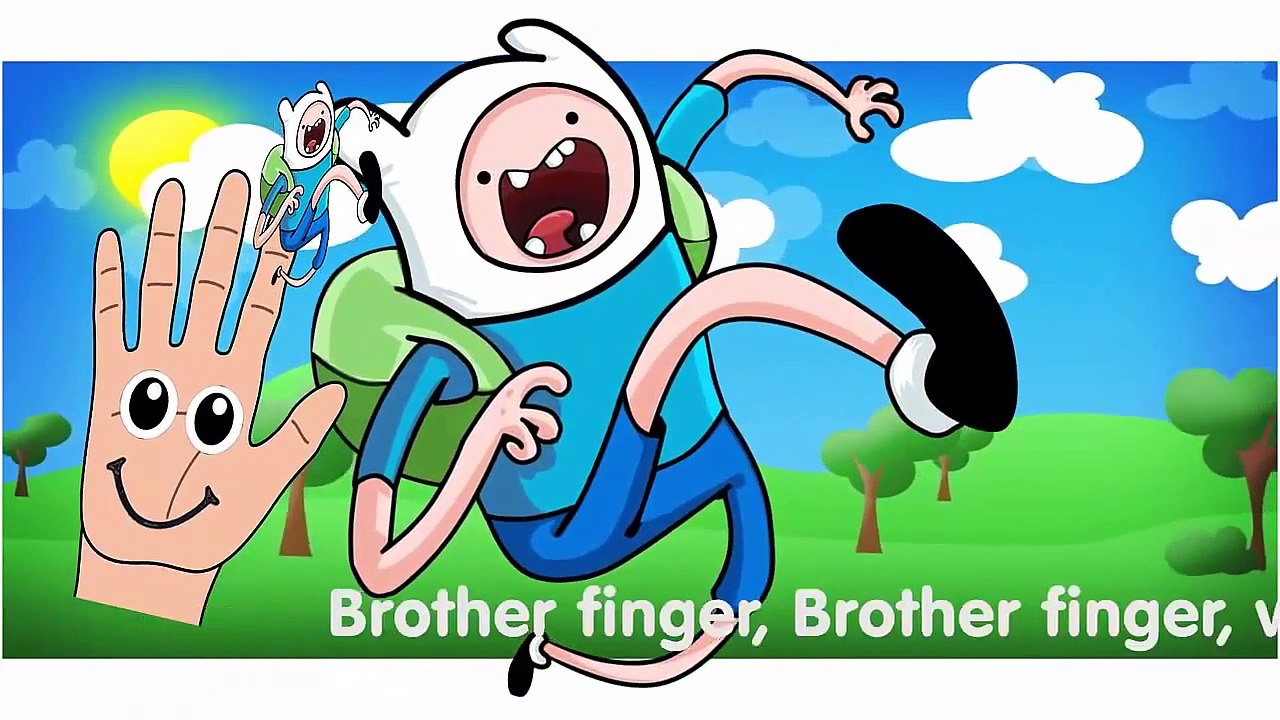 Adventure Time Finger Family Collection Arthur Cartoon Animation ...