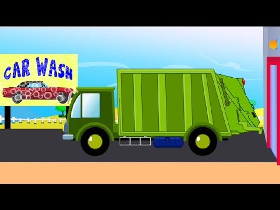 Garbage Truck Car Wash | Car Wash | Garbage Truck - video Dailymotion