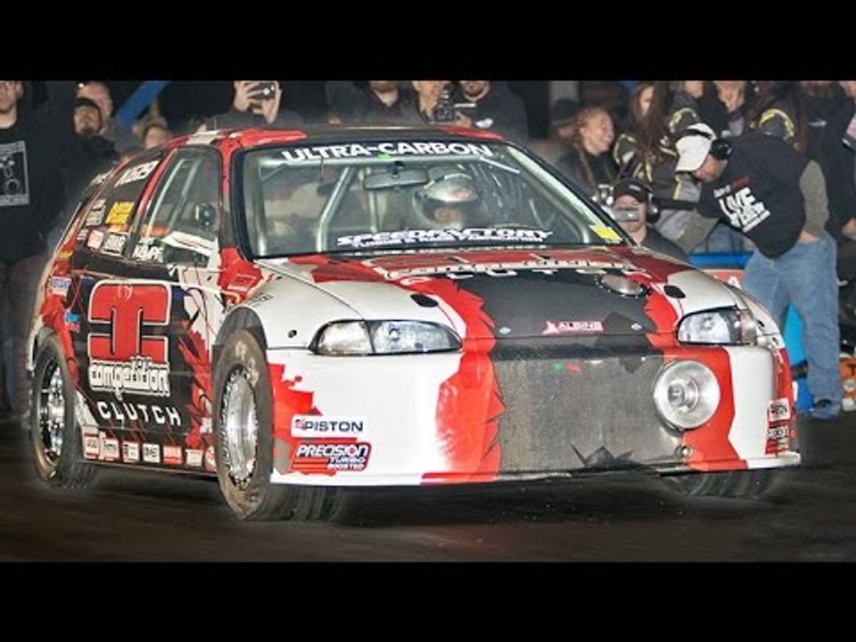 350k Mile CIVIC Goes 200MPH!?! - Back Half Honda from HELL - video ...
