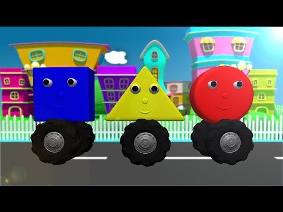 Shapes on Wheels | Learn Shapes - video Dailymotion
