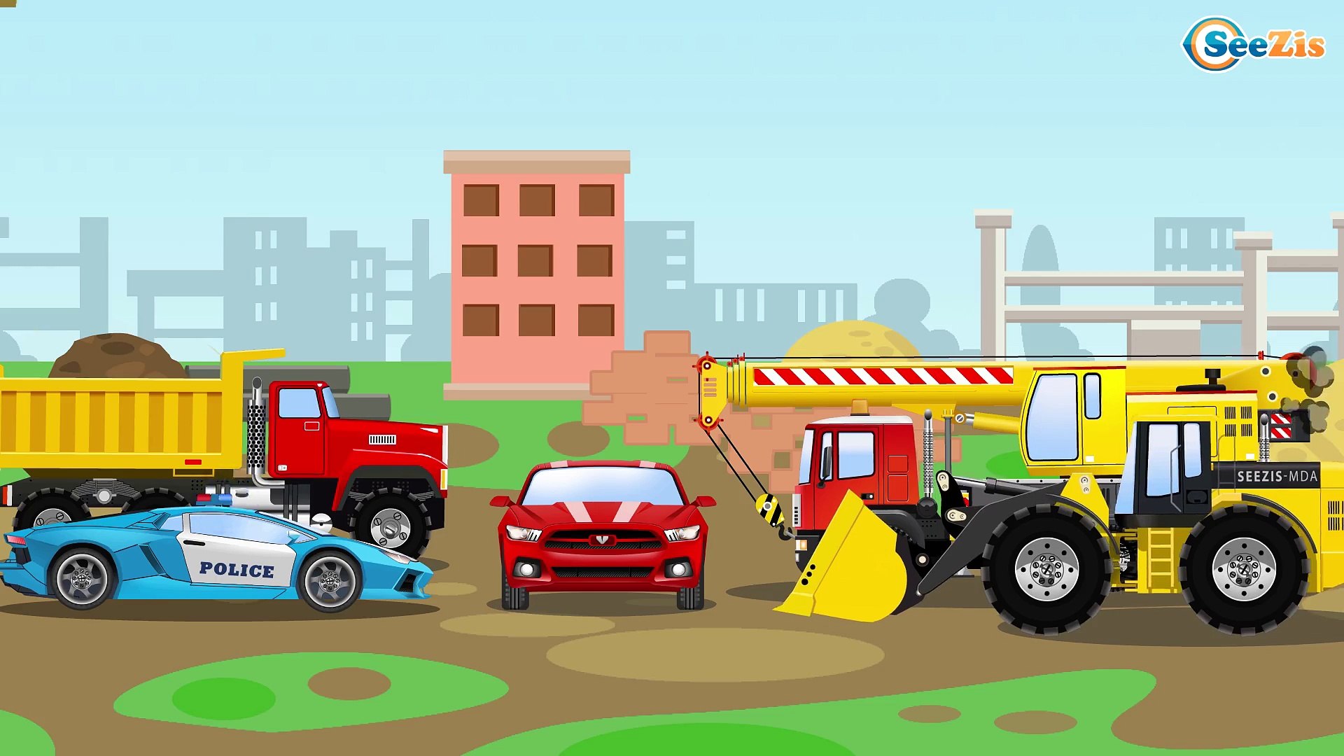 Cartoons Cars Structure