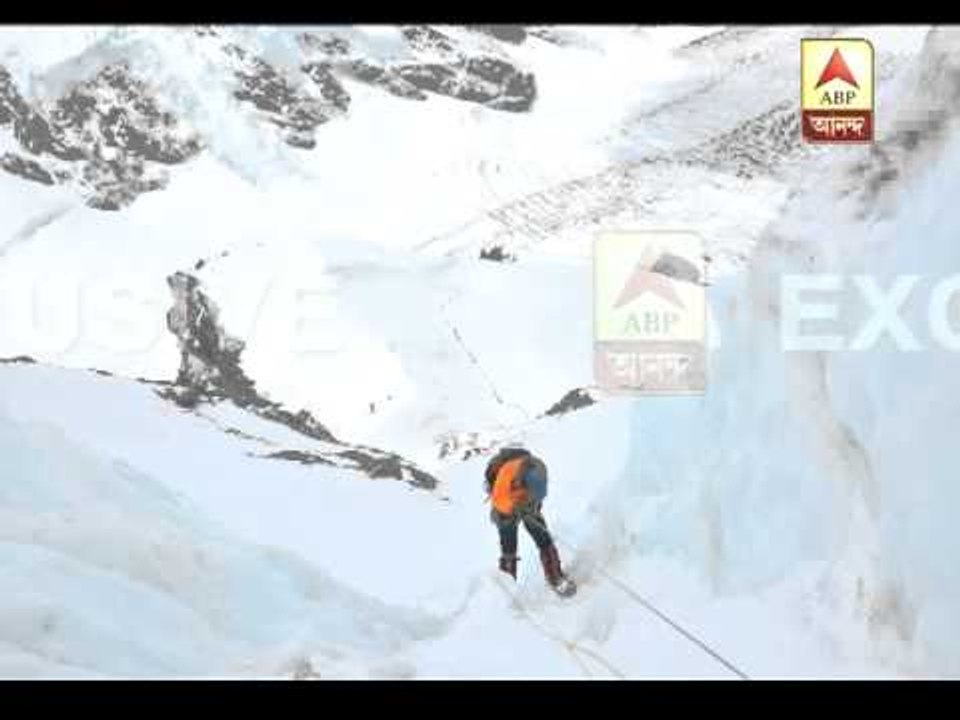 video footage of climber Chhanda Gayen during her Kanchenjungha ...