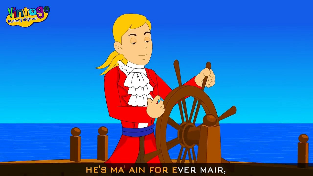 Bobby Shaftos Gone To Sea | Childrens Nursery Rhyme With Lyrics ...