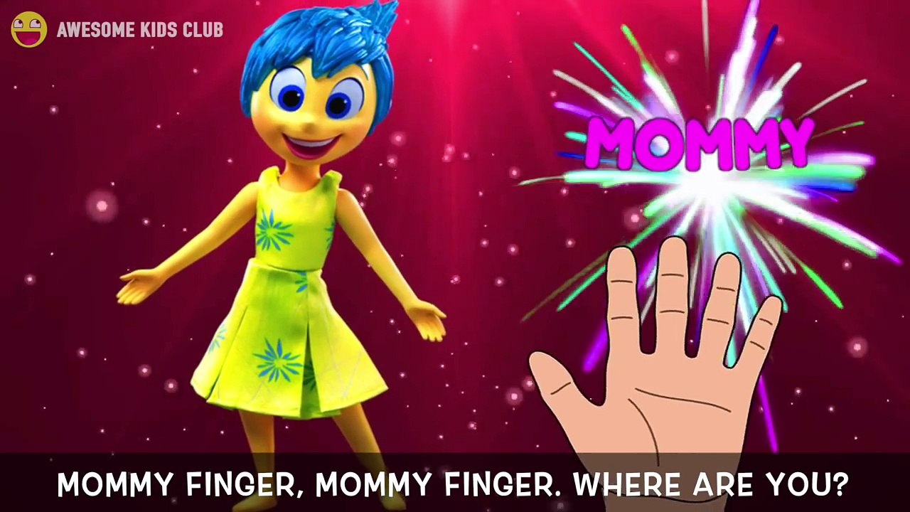 Disney Pixars Inside Out Finger Family Song! - video Dailymotion