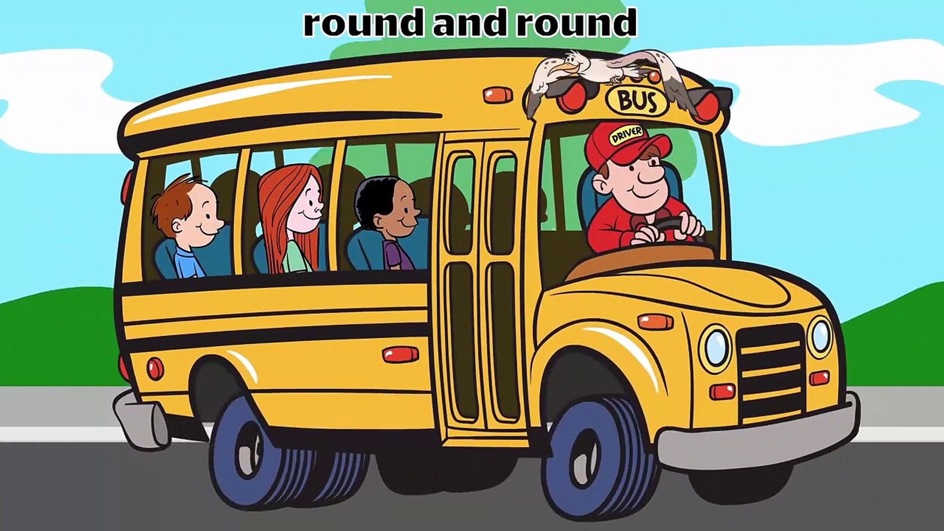 Wheels Bus Go Round Song