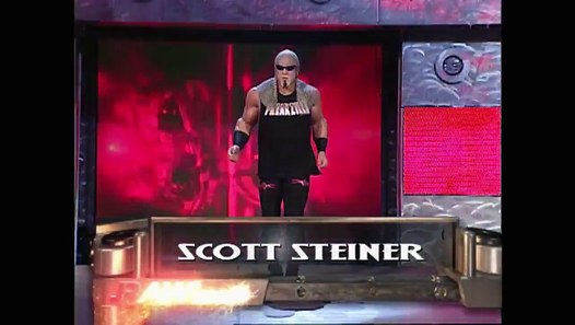 Scott Steiner & Test With Stacy Keibler vs Christopher Nowinski & Rico ...