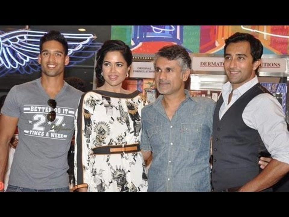 Siddharth Mallya, Sameera Reddy, Rahul Khanna At Keil's Store launch ...
