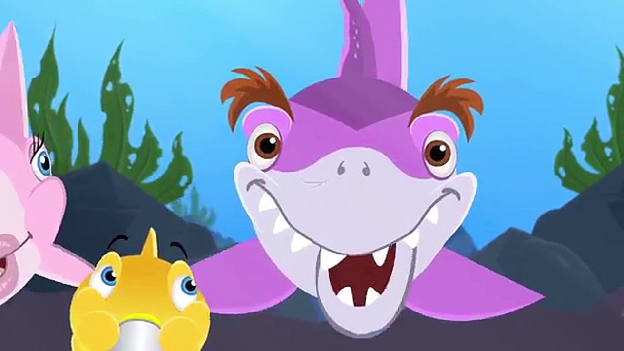 Faster Baby Shark! | Animal Songs | by Little Angel - Dailymotion Video