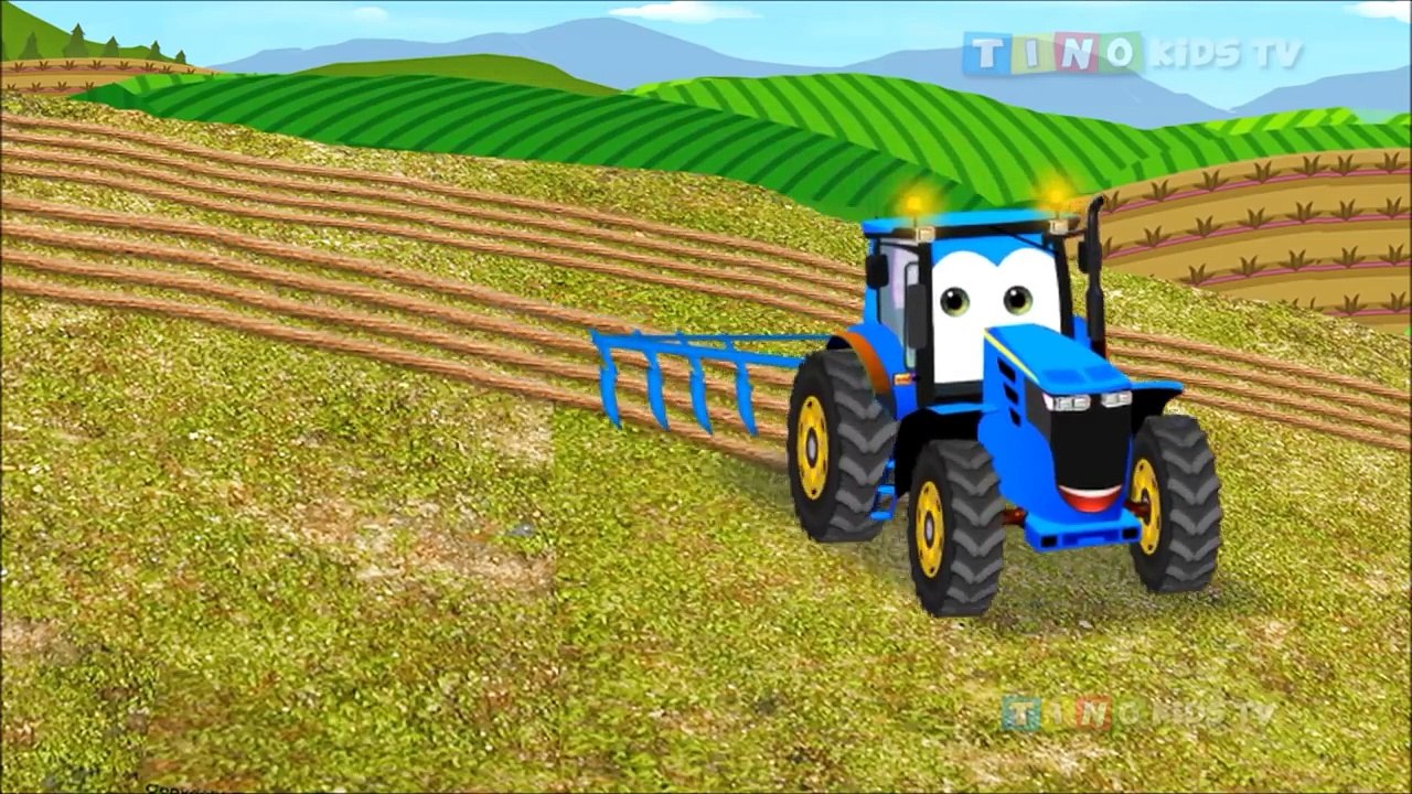 Learn Colors with Tractor for Kids & Color Garage Animation : Videos ...