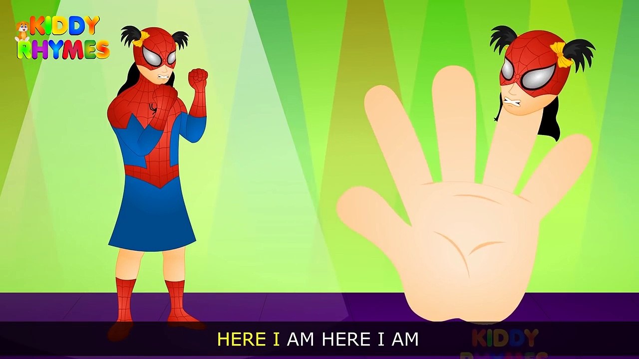 Finger Family Collection | Spiderman Finger Family (Spiderman Vs Hulk ...