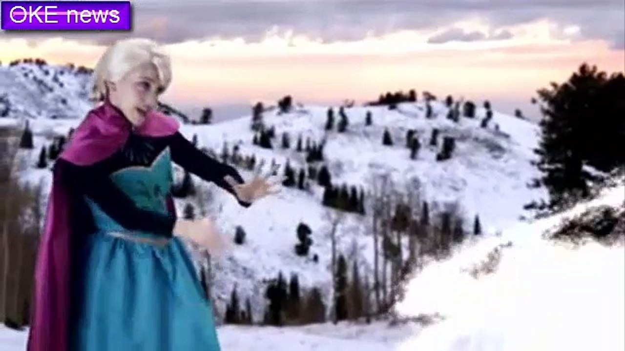 Disney Frozen Elsa Let it Go - In Real Life HD - video Dailymotion