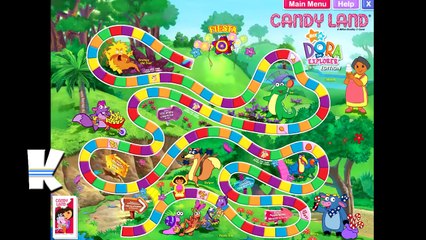 Dora The Explorer Candy Land Game