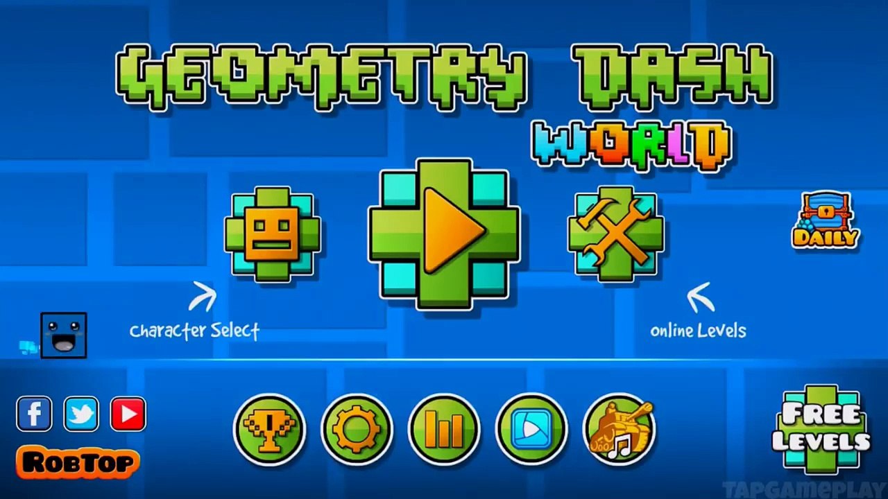 Geometry Dash World - Levels 1-10 - video Dailymotion