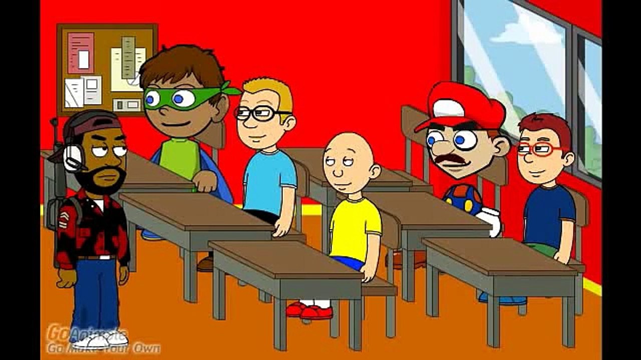 Caillou gets in dead meat[1] - video Dailymotion