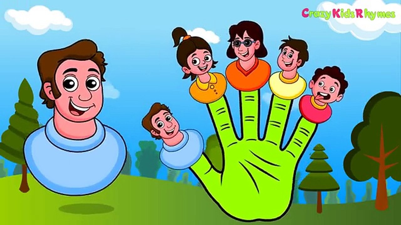 Finger Family Nursery Rhyme _ Children Rhyme _ Daddy Finger Family Song ...