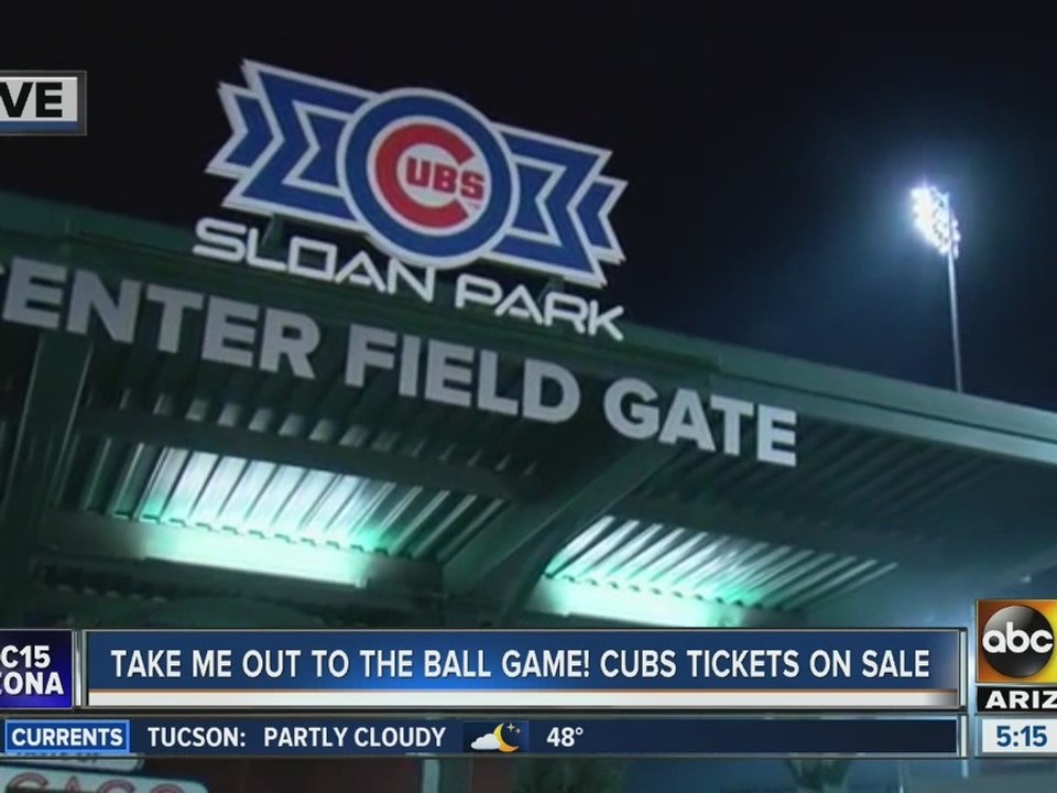 Chicago Cubs Spring Training tickets are about to go on sale - video ...