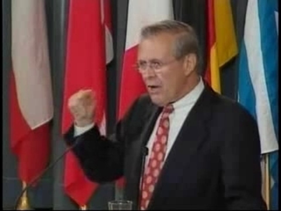 2002 Donald Rumsfeld Unknown unknowns - video Dailymotion