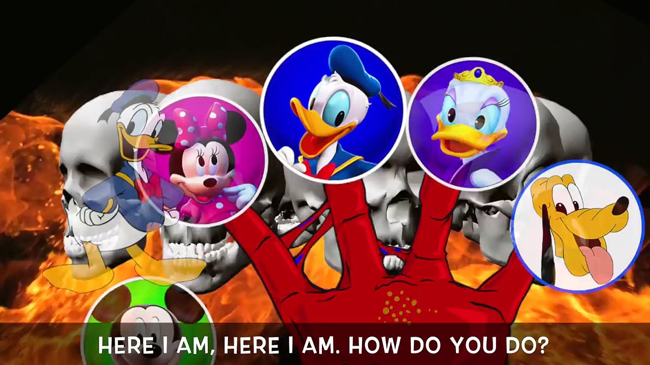 Mickey Mouse Clubhouse Fear House Scary Adventure Finger Family Song ...