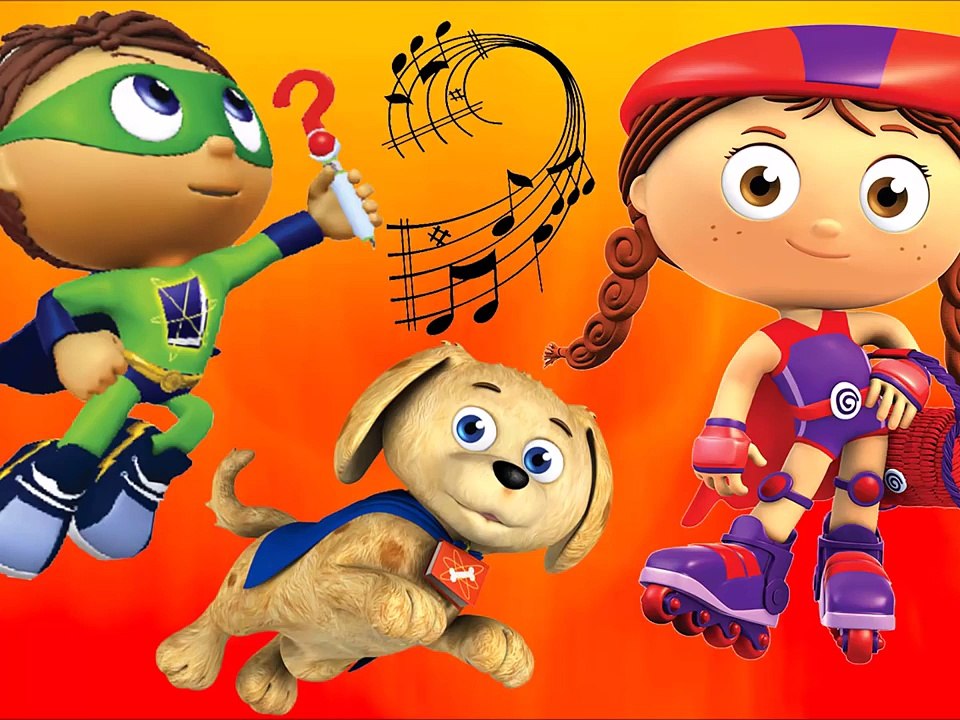Super Why Alphabet ABC song for Children -English ABC nursery rhymes ...