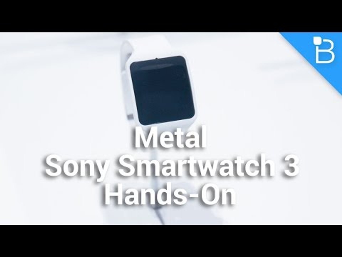 Sony Smartwatch 3 Metal
