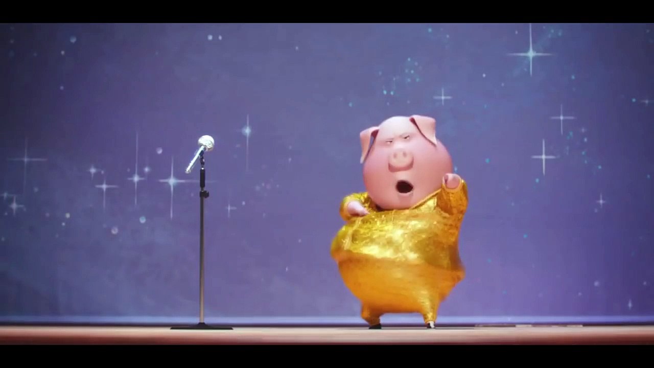 SING TV-Spot #2 'Pig Power by Gunter' (2016) Reese Witherspoon ...