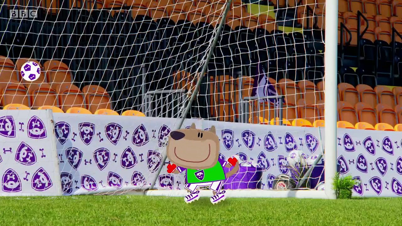 cBeebies Children Cartoon . Footy Pups . s02e12 . Freestyle Football ...