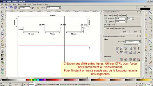 inkscape : dessin technique avec des cotes - Vidéo Dailymotion