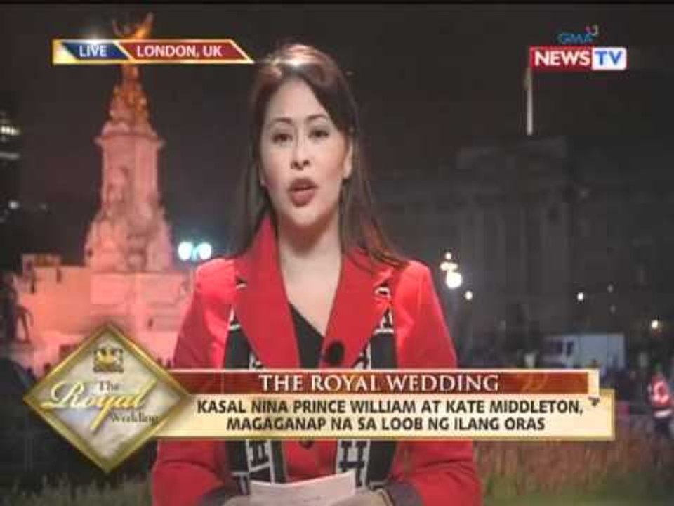 News to Go - Connie Sison reports live from Buckingham Palace 4/29/11 ...