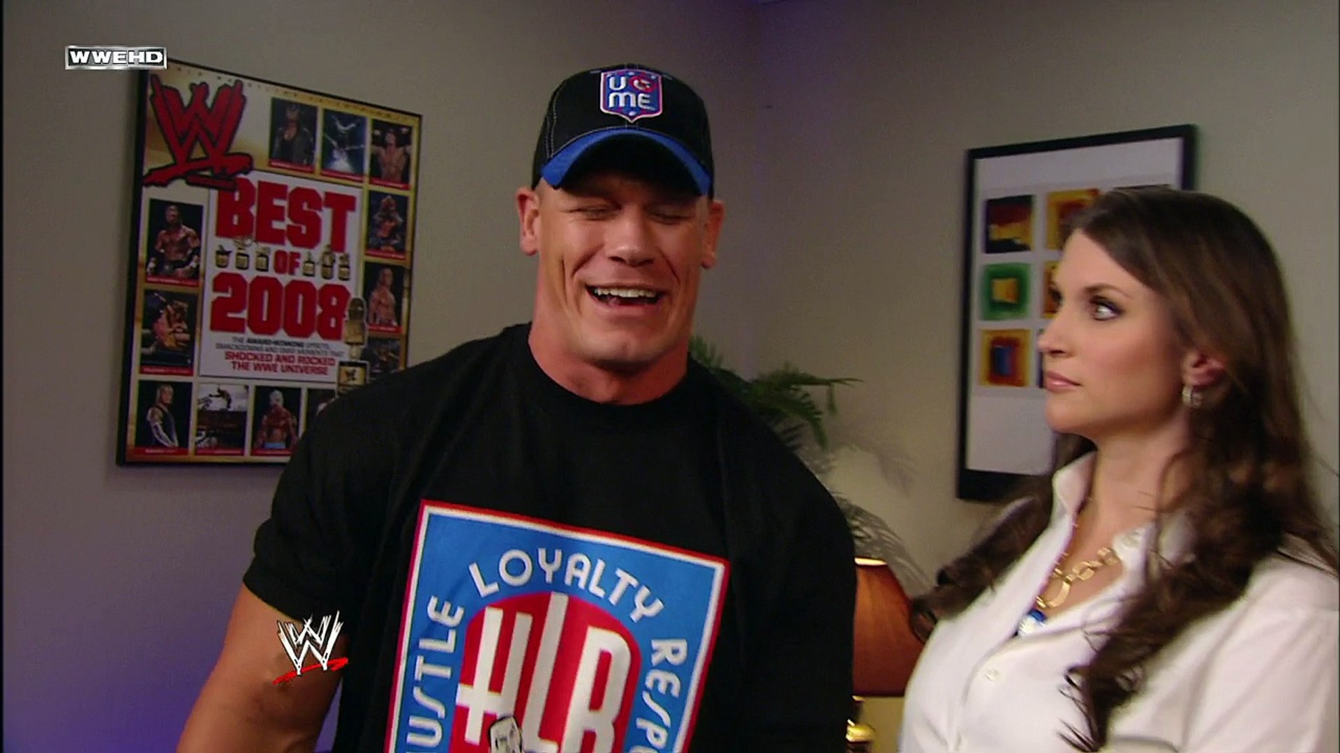 Stephanie Mcmahon And John Cena Segment