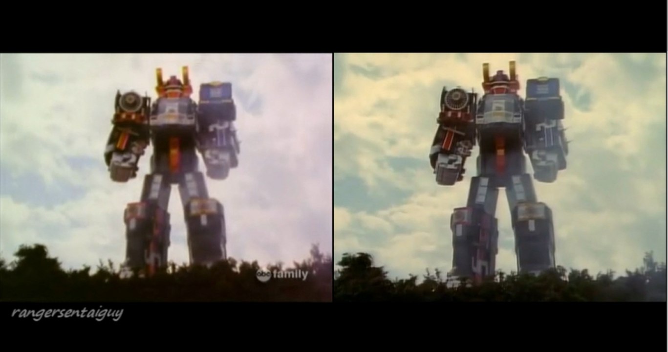 Power Rangers Lightspeed Rescue Super Train Megazord First Apperance ...