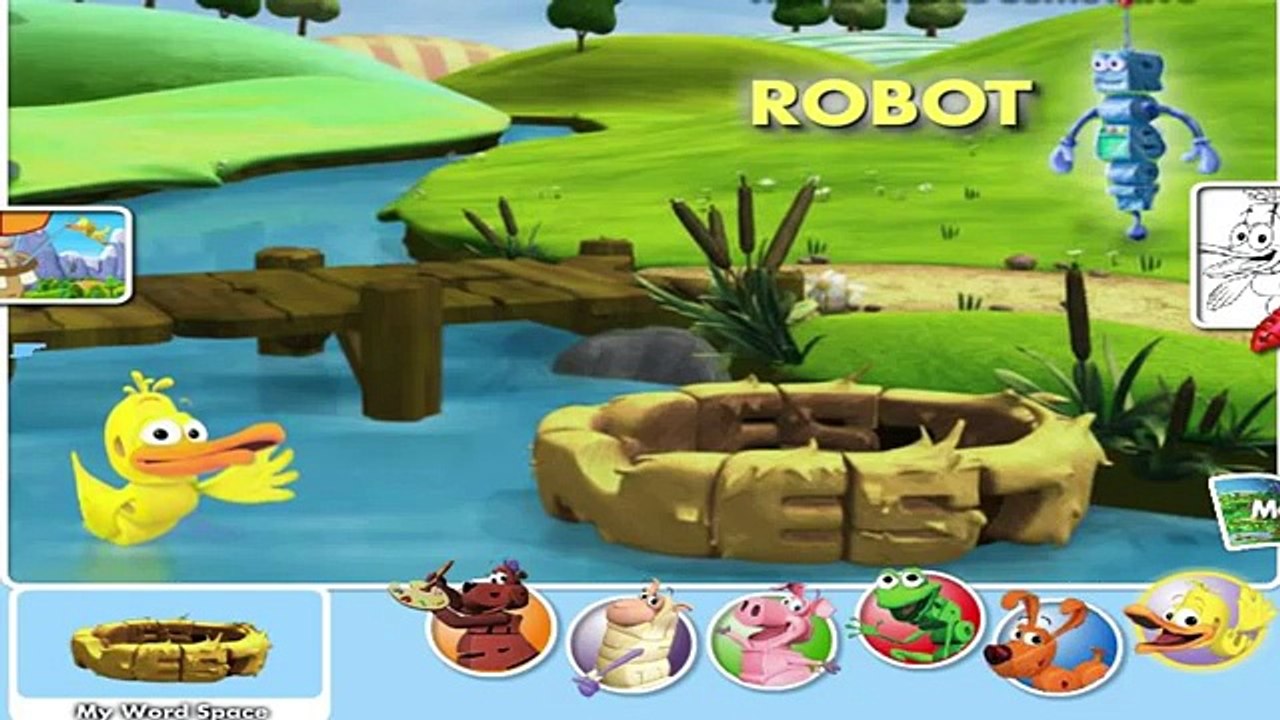 WordWorld Characters Duck,Bear Dog - Animals - WordWorld Games – Видео ...