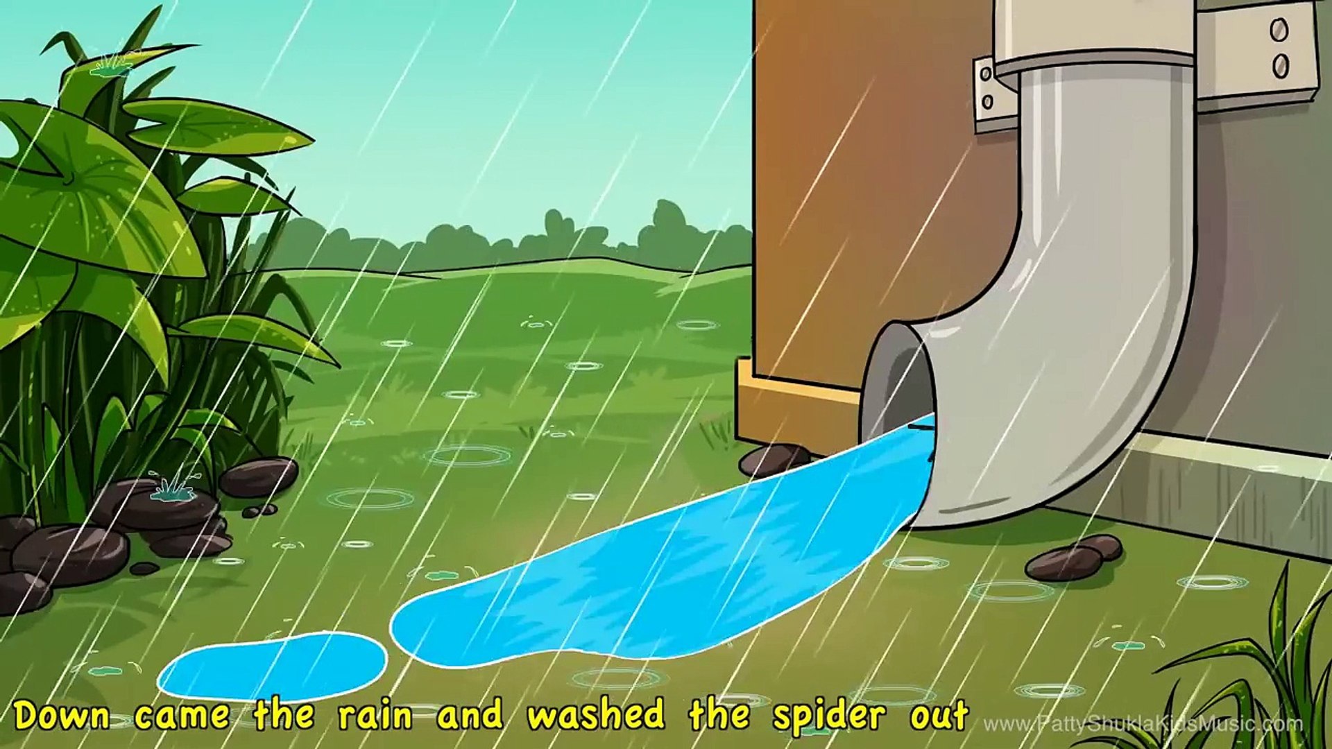 Down Came The Rain And Washed The Spider Out