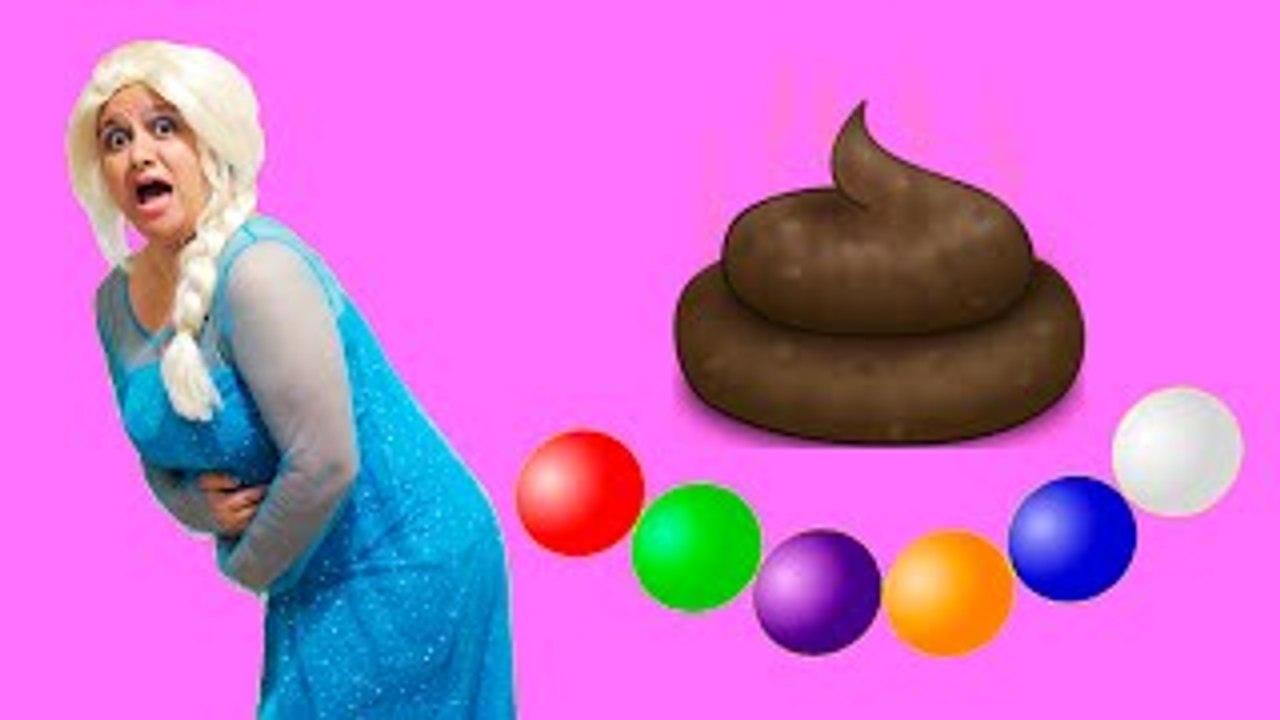 Spiderman in real life and Elsa Frozen vs Hulk vs Joker Poo Colored ...