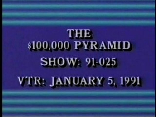 The $100,000 Pyramid by Brian Smith - dailymotion