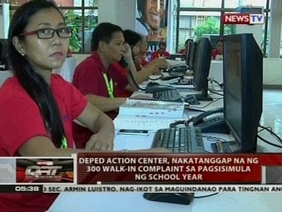 DepEd action center, nakatanggap na ng 300 walk-in complaint sa ...