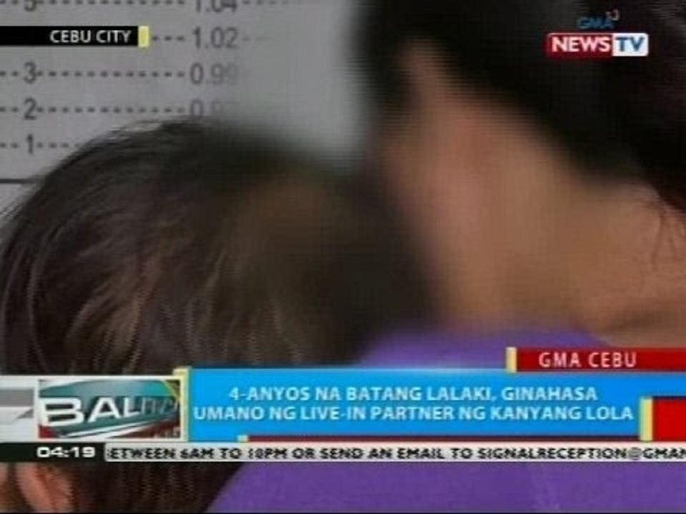 BP: 4-anyos na batang lalaki, ginahasa umano ng live-in partner ng kanyang lola - video Dailymotion