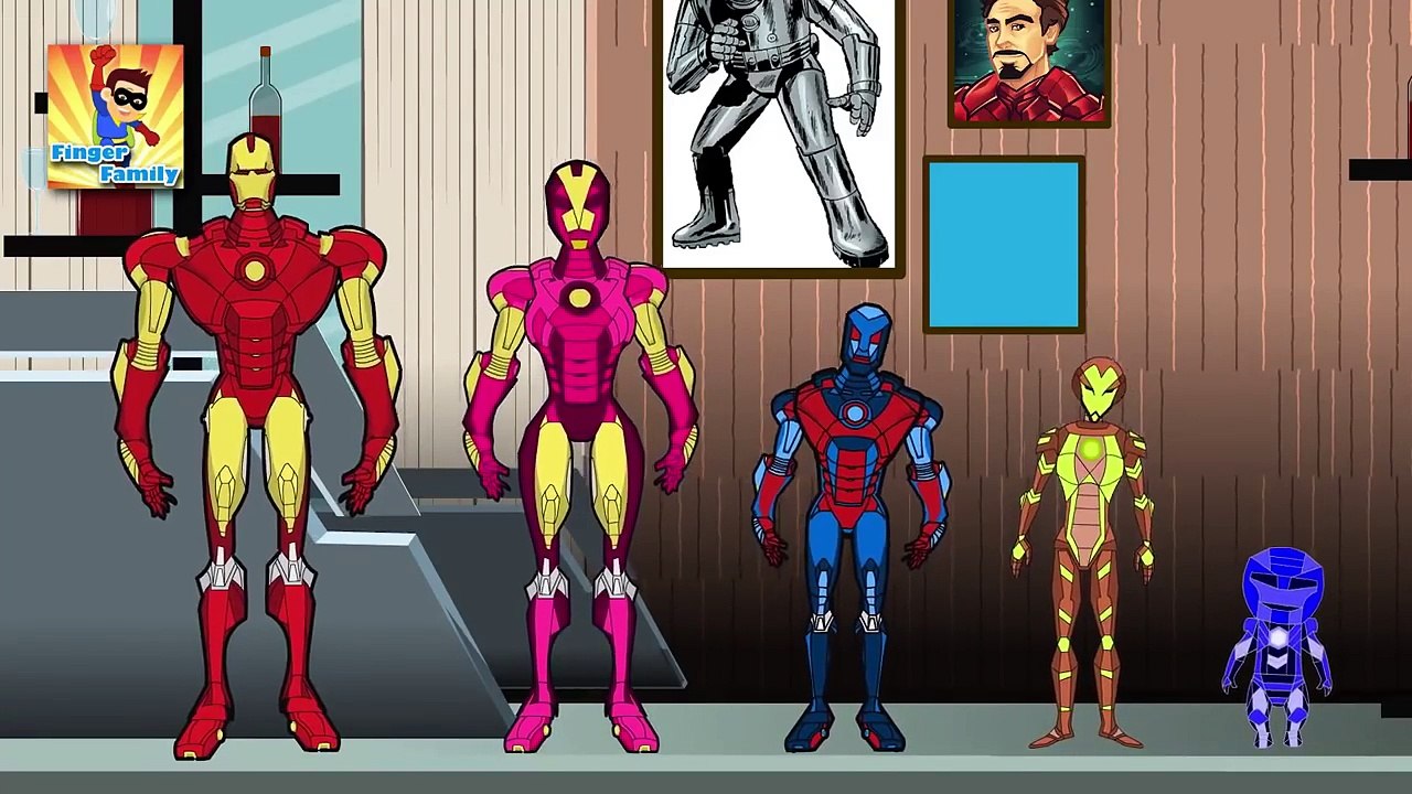 Finger Family Collection | Top 25 Superheroes Finger Family Rhymes ...