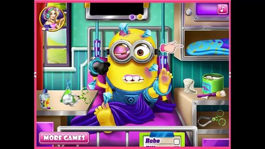 Minion Hospital Recovery - Minions Video Game For Kids - video dailymotion
