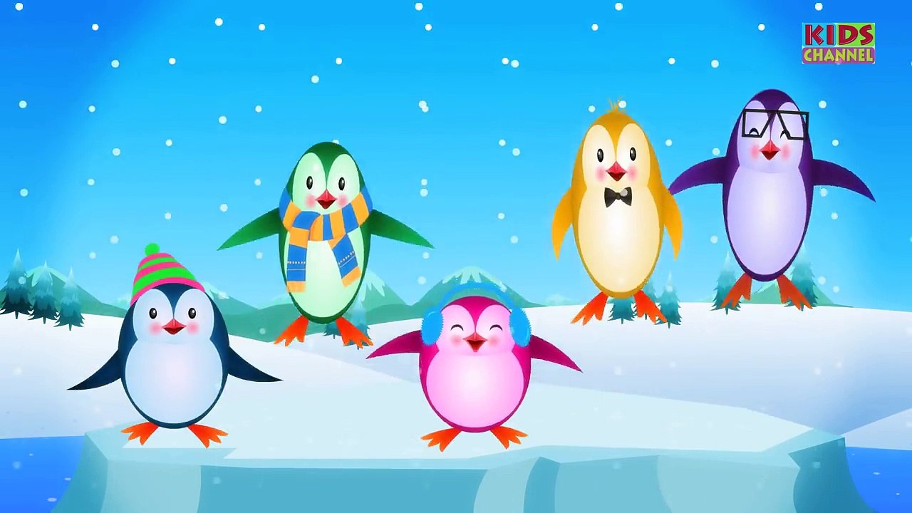 Five Little Penguins_ Nursery Rhyme For Kids-BD3i2yKtC94 - video ...