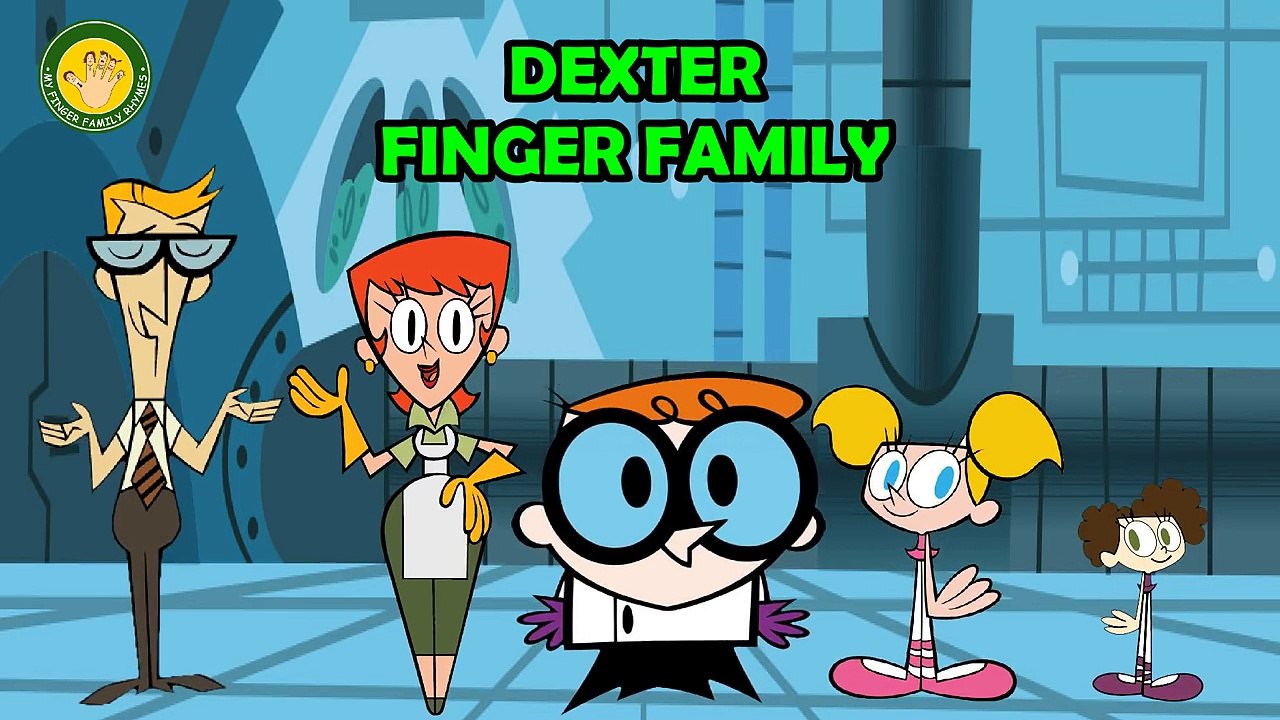 Finger Family Dexter | Dexters Laboratory Finger Family | Funny Finger ...